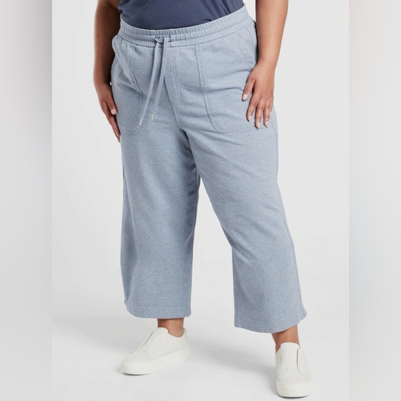 Athleta | Pants & Jumpsuits | Athleta Farallon Heathered Wide Leg ...